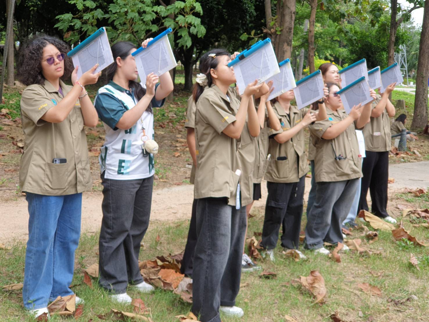 Students in the Environmental Science and Technology program conducted ...