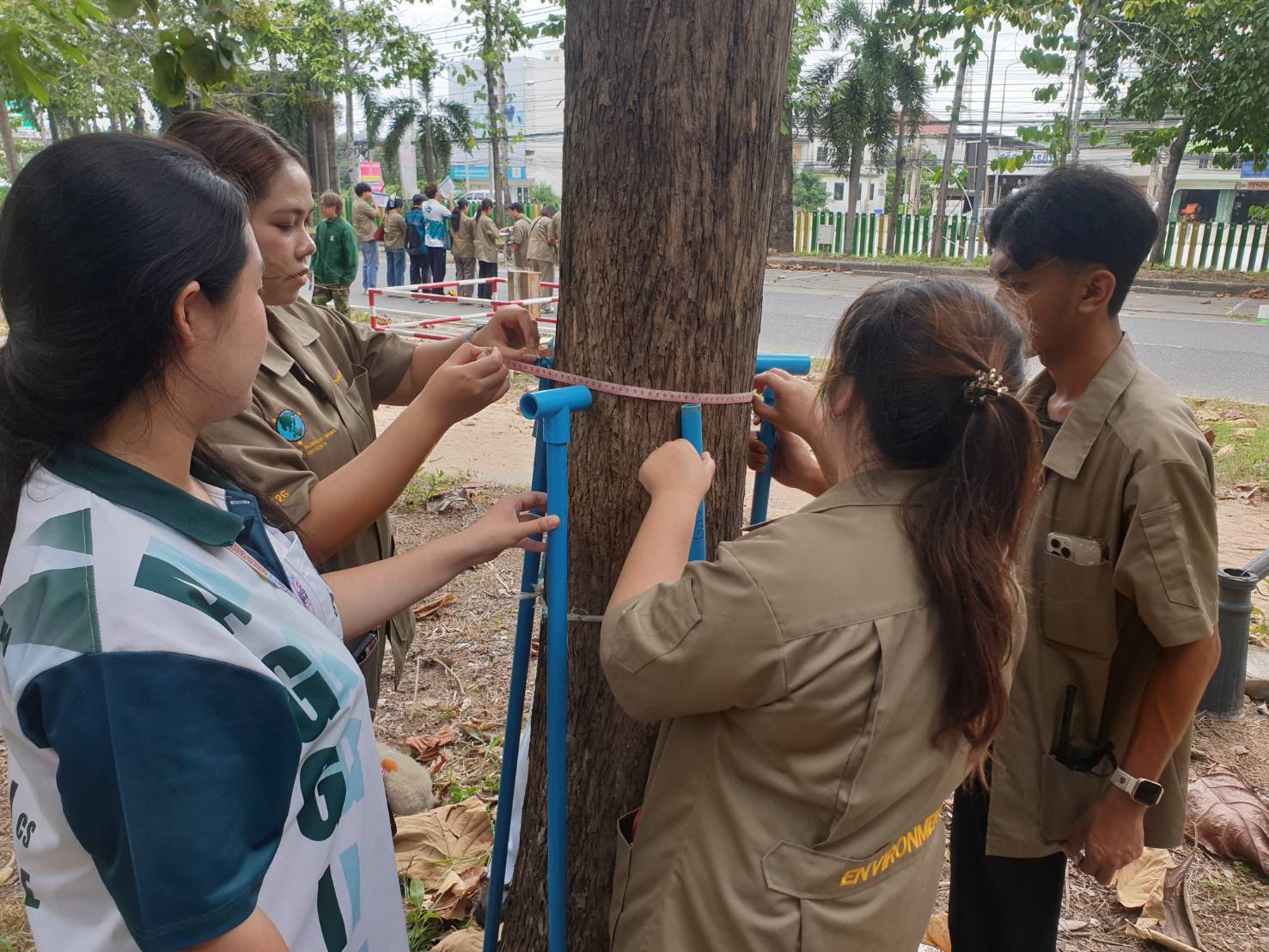 Students in the Environmental Science and Technology program conducted ...